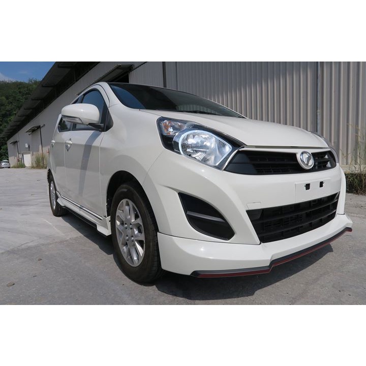 Perodua Axia Sportivo Design Bodykit Body Kit Skirting Skirt Lip With ...