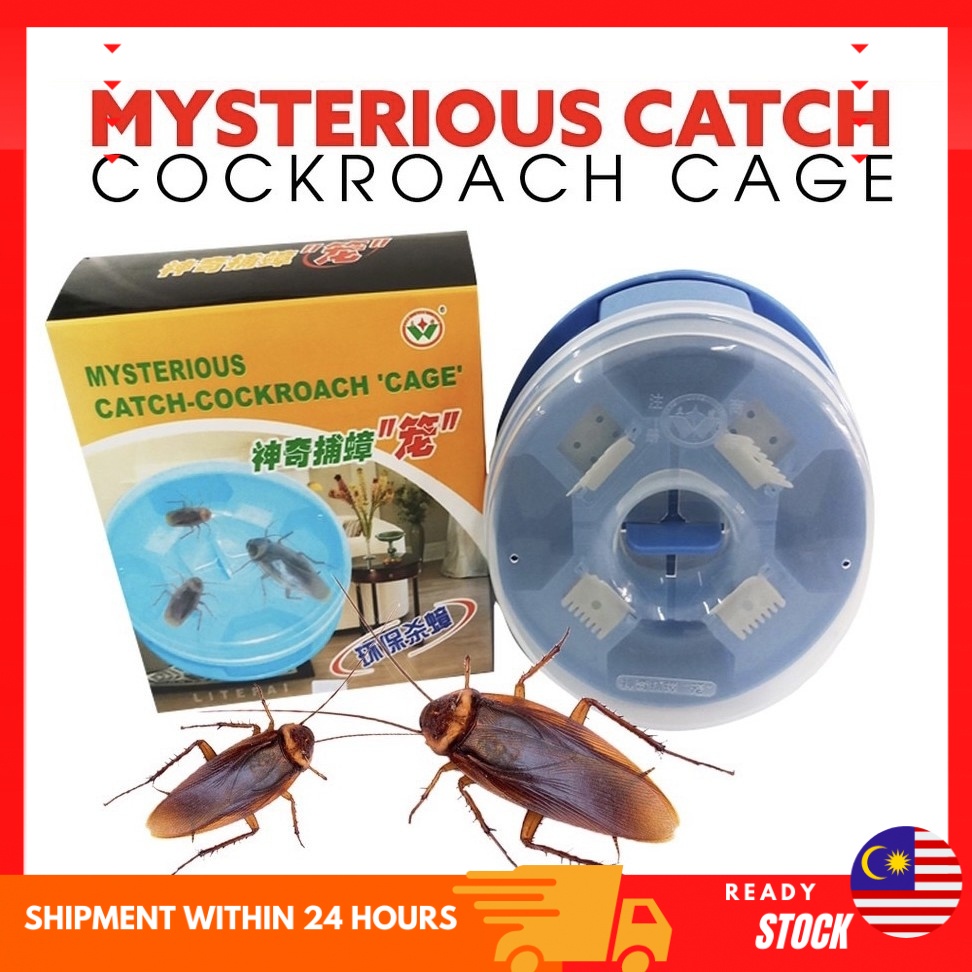 BATHKITCHZ Mysterious Catch-Cockroach Cockroach Trap ‘CAGE’ Perangkap ...