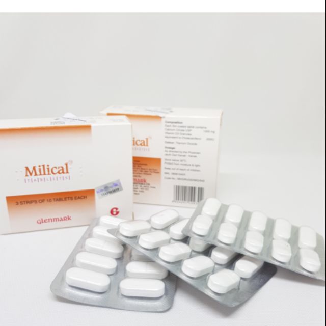 TABLET MILICAL 1000MG /STRIP | Shopee Malaysia