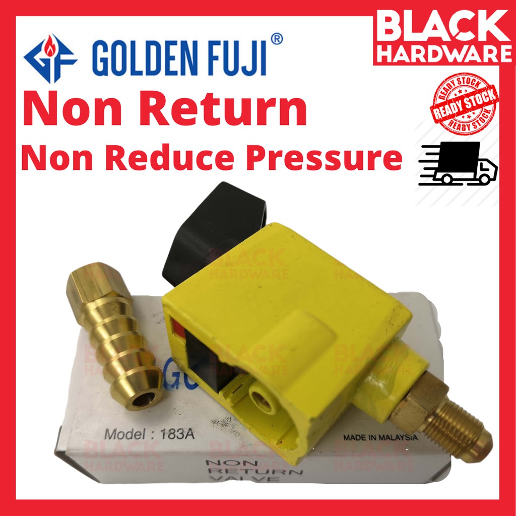 Black Hardware Golden Fuji 183A 183B Safety No Return reduce Pressure ...