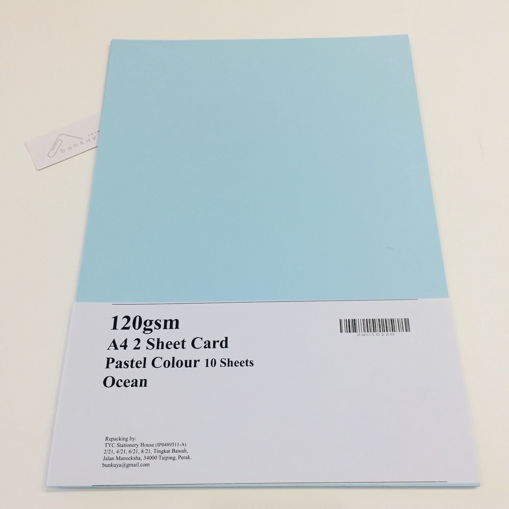 Pastel 2 Sheet Card 120gsm A4 | Shopee Malaysia