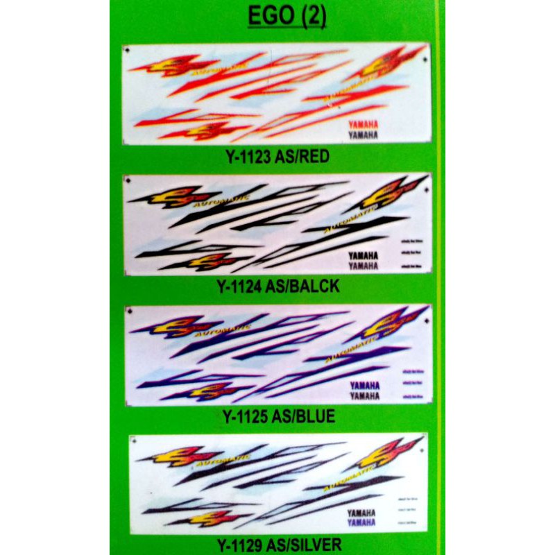 🔥Yamaha EGO (2)Body Sticker🔥🎁READY STOCK🎁 | Shopee Malaysia