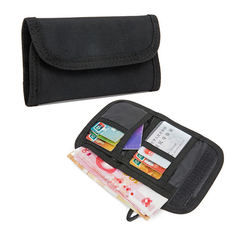 Waterproof Wallet Outdoor Sports Trifold Wallets Purse Mens EDC Money ...