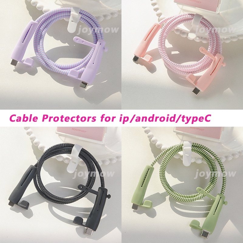 Cable Protector Mobile Phone Charging Cable Winder Sets for Ip/android ...
