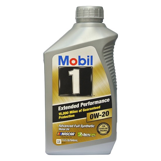 New synthetic car oil Mobil 1 Gold 0W-20 Extended Performance 946ml ...