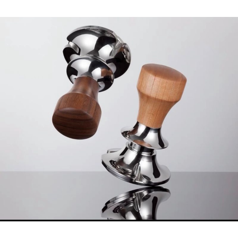 Tough Coffee 58.5mm Walnut Wood Calibrated Adjustable Press Coffee ...