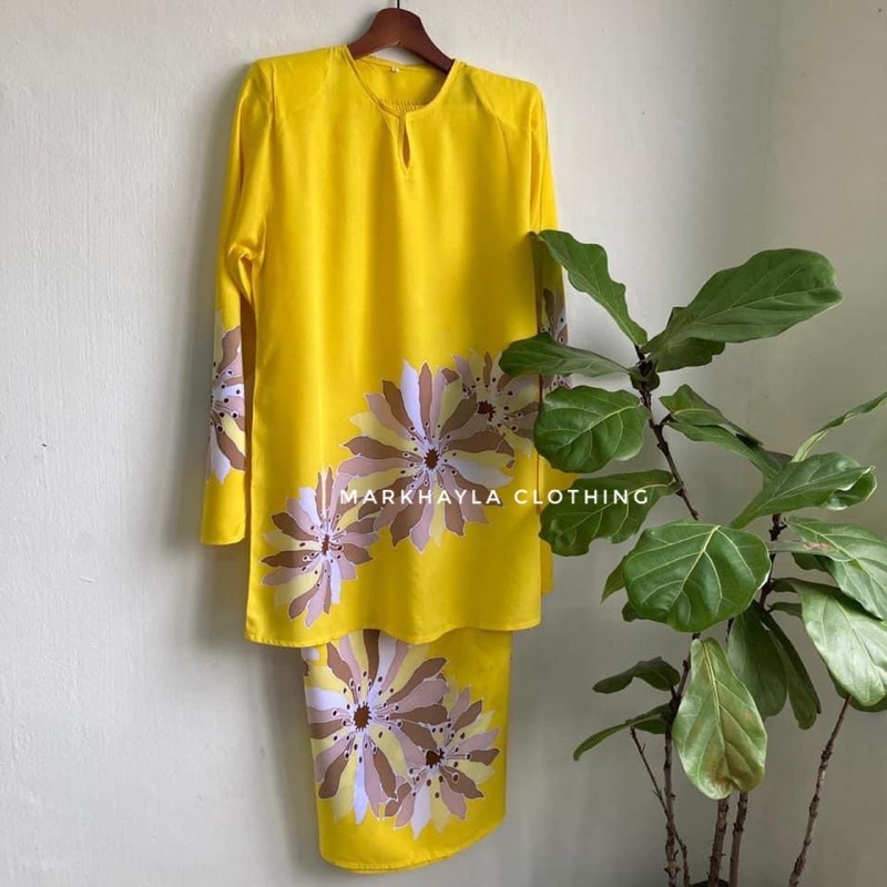 mini kurung batik lukis exclusive | Shopee Malaysia