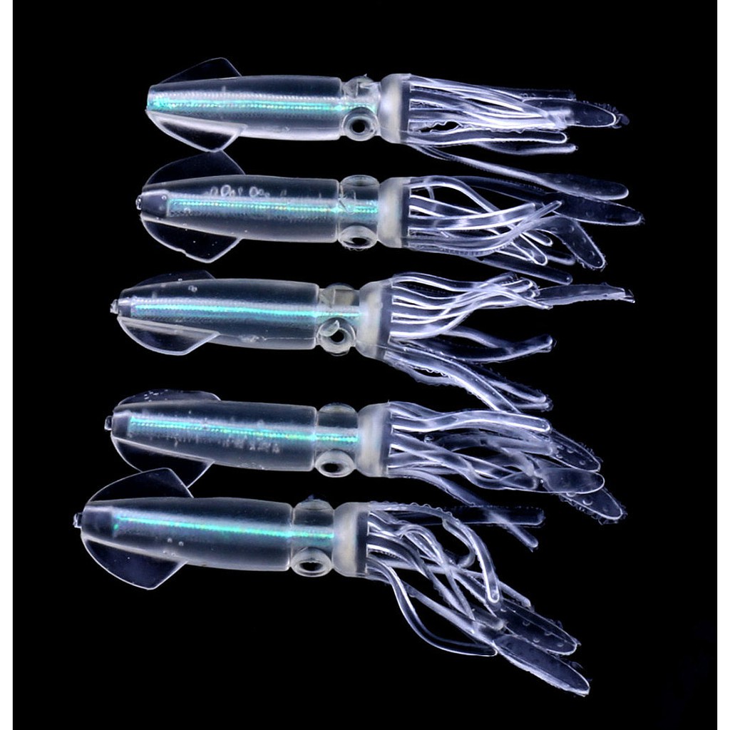 (READY STOCK) Umpan Pancing Sotong Transparent / Glow in The Dark ...