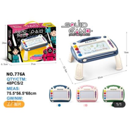 Table Squid Game Meja Squid Game Table Pretend Play Toy | Shopee Malaysia