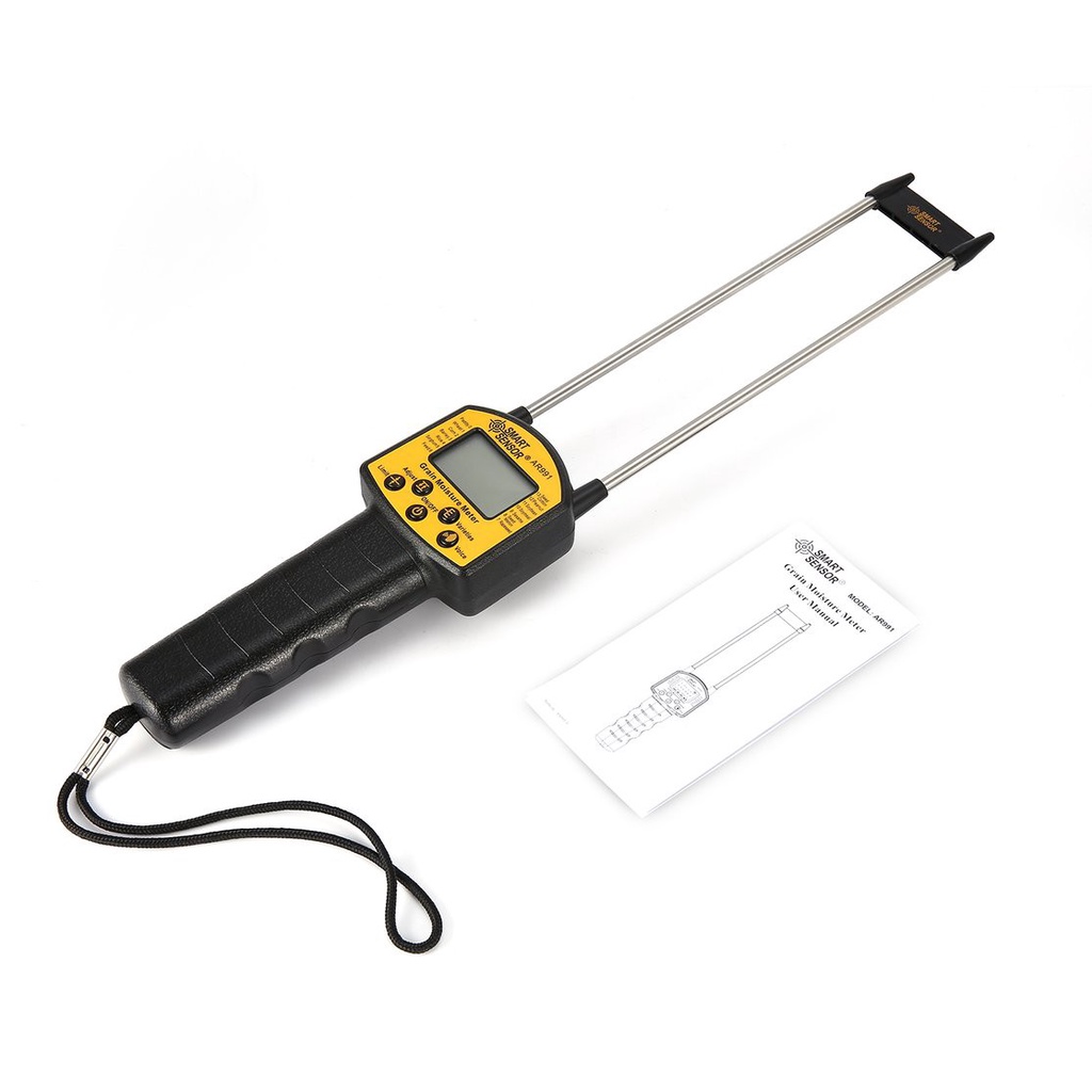 Grain Moisture Meter Humidity Analyzer Corn Rice Wheat Moisture Tester ...