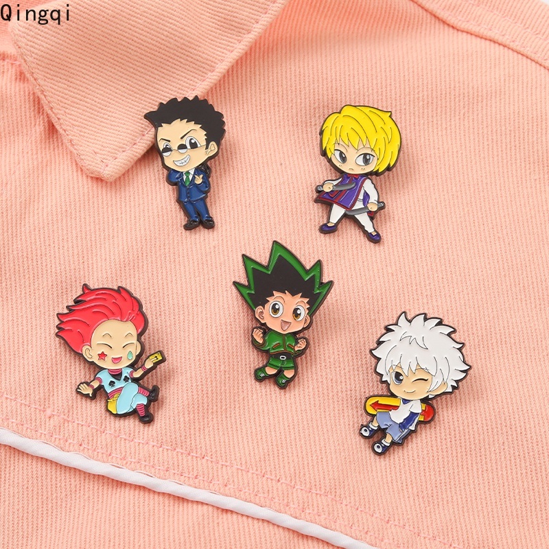HUNTERXHUNTER Enamel Pins Kurapika GON·FREECSS Anime Characters ...