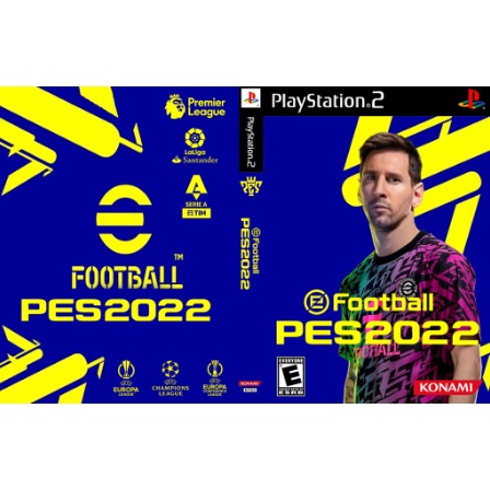 E-Football Pro Evolution Soccer PES 2022 FULL UPDATED SEASON PS2 ...
