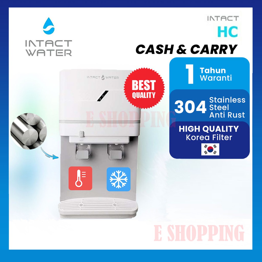 INTACT WATER FILTER CARE WATER PURIFIER / INTACT WATER HC / HOT WARM ...