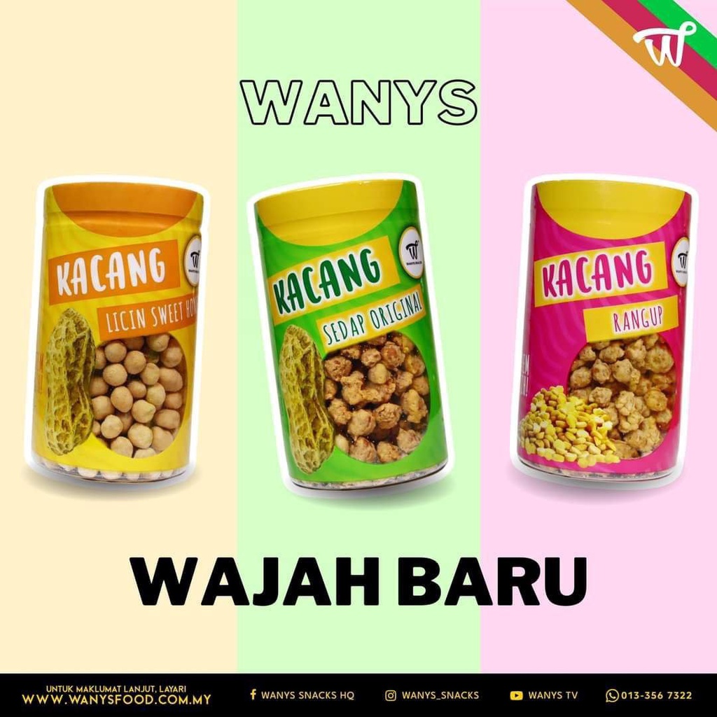 Kacang Wanys (Botol Biasa) | Shopee Malaysia