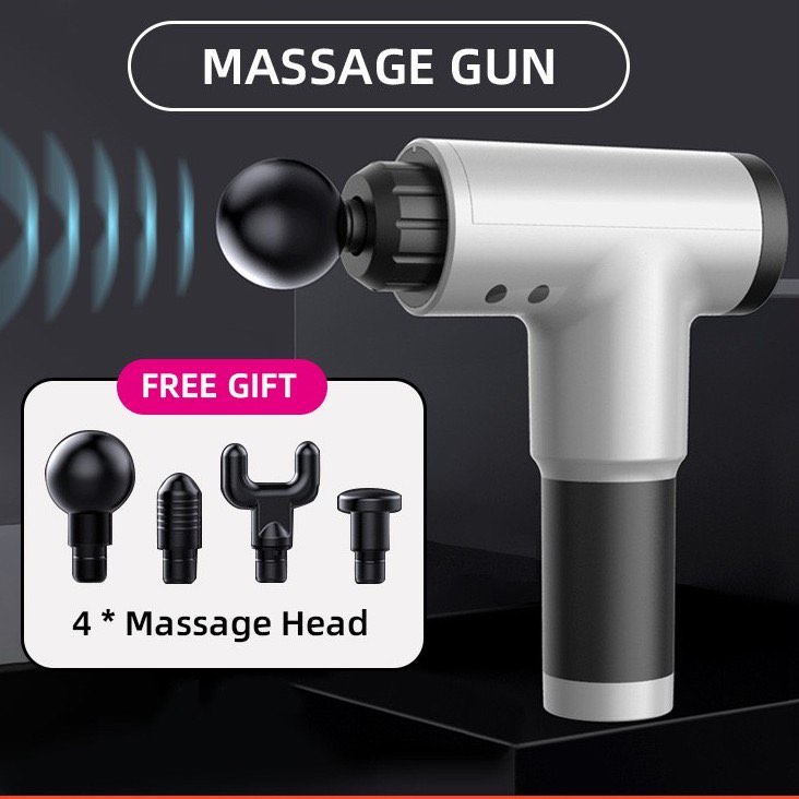 Muscle Fascia Massage Gun | 6 Speeds 3600rpm Vibration Fascial Gun High ...
