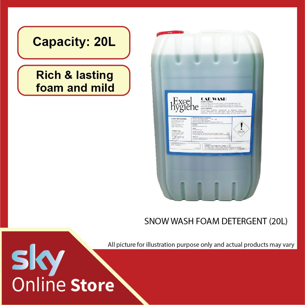 SNOW WASH FOAM DETERGENT (20L) | Shopee Malaysia