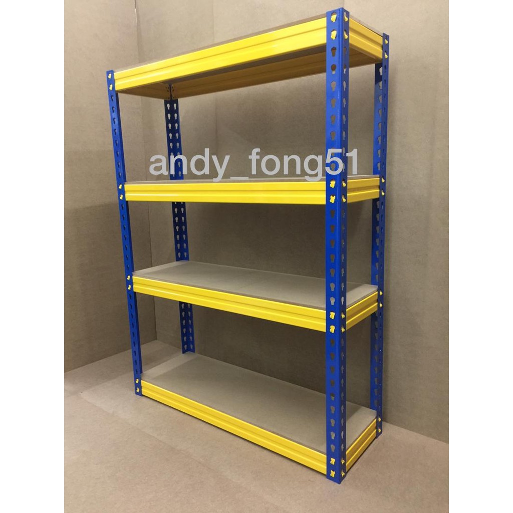 BOLTLESS RACK 4’H x 2’L x 1’D x 4 LEVEL /1200mm(H)x600mm(L)x300mm(D ...