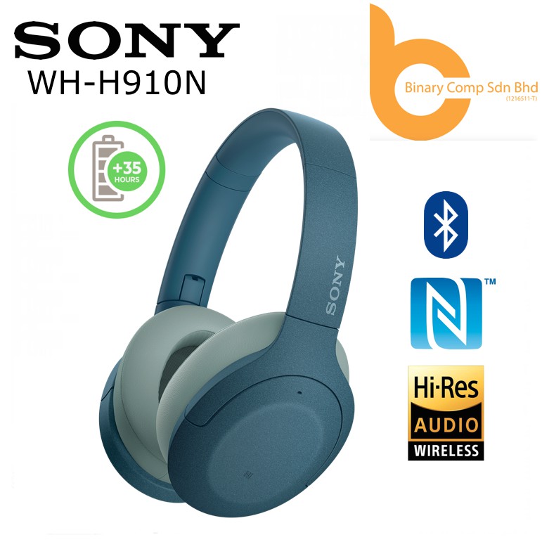 Sony WH-H910N h.ear on 3 Wireless Bluetooth Noise Cancelling Hi-Res ...