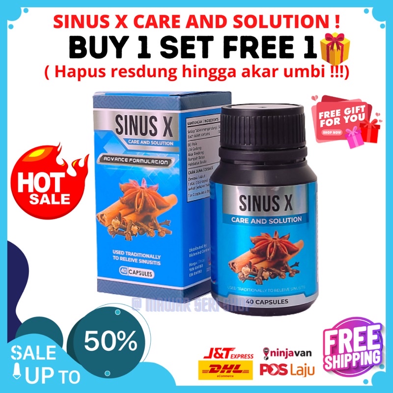 💯%ORIGINAL Sinus X Ubat Resdung | Shopee Malaysia