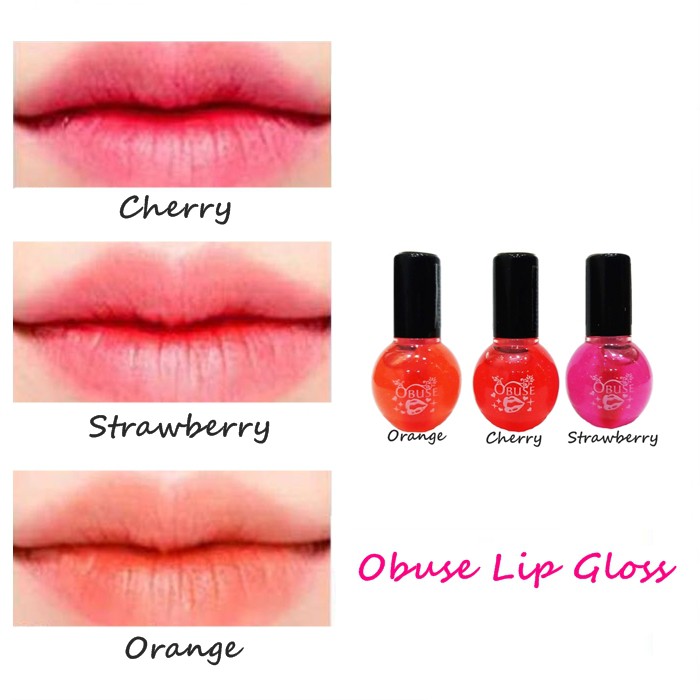 Obuse Lip Gloss (12pcs) | Shopee Malaysia