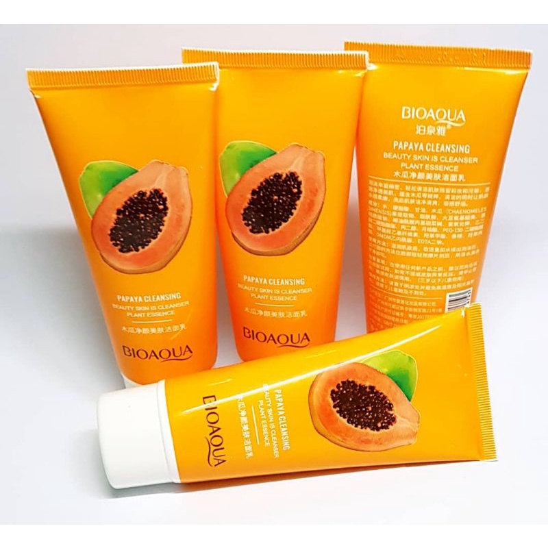 Pencuci Muka Liquid Papaya 100g/ Sabun Cleanser Muka Betik/ Whitening ...