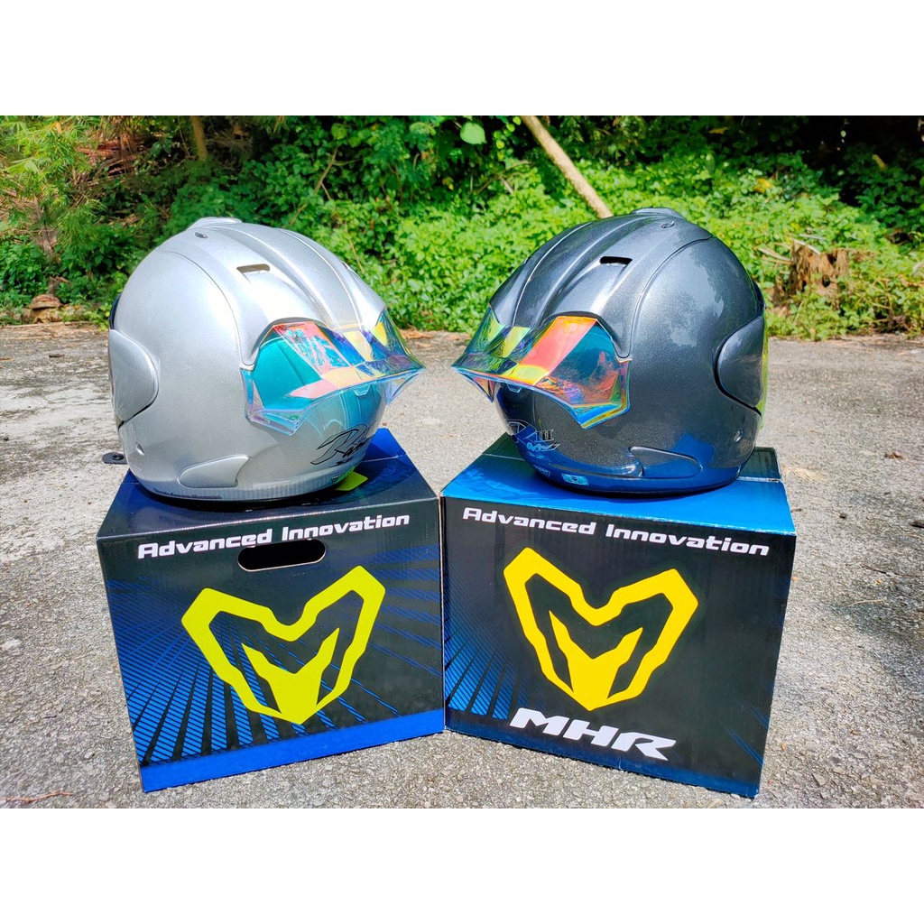 MHR OF518 RAM III RAM 3 REAR SPOILER REVO RED / SPOILER HELMET V 518 ...