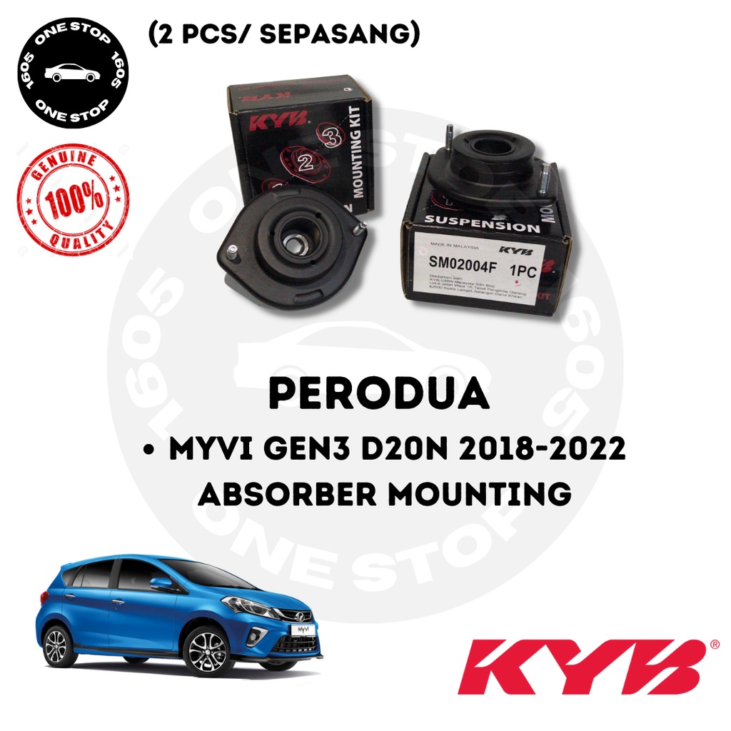 PERODUA MYVI GEN3 D20N 2018-2022 DEPAN FRONT KYB KAYABA ABSORBER ...