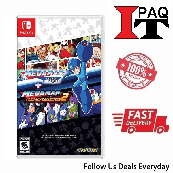 Nintendo Switch Mega Man Legacy Collection 1+2 (English) | Shopee Malaysia
