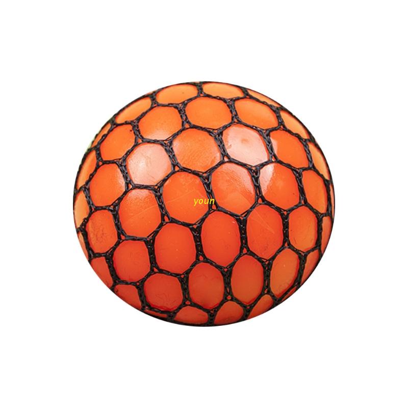 youn 2inch Sensory Toy Mesh Grape Ball Practical Joke Toy Anti-stress ...