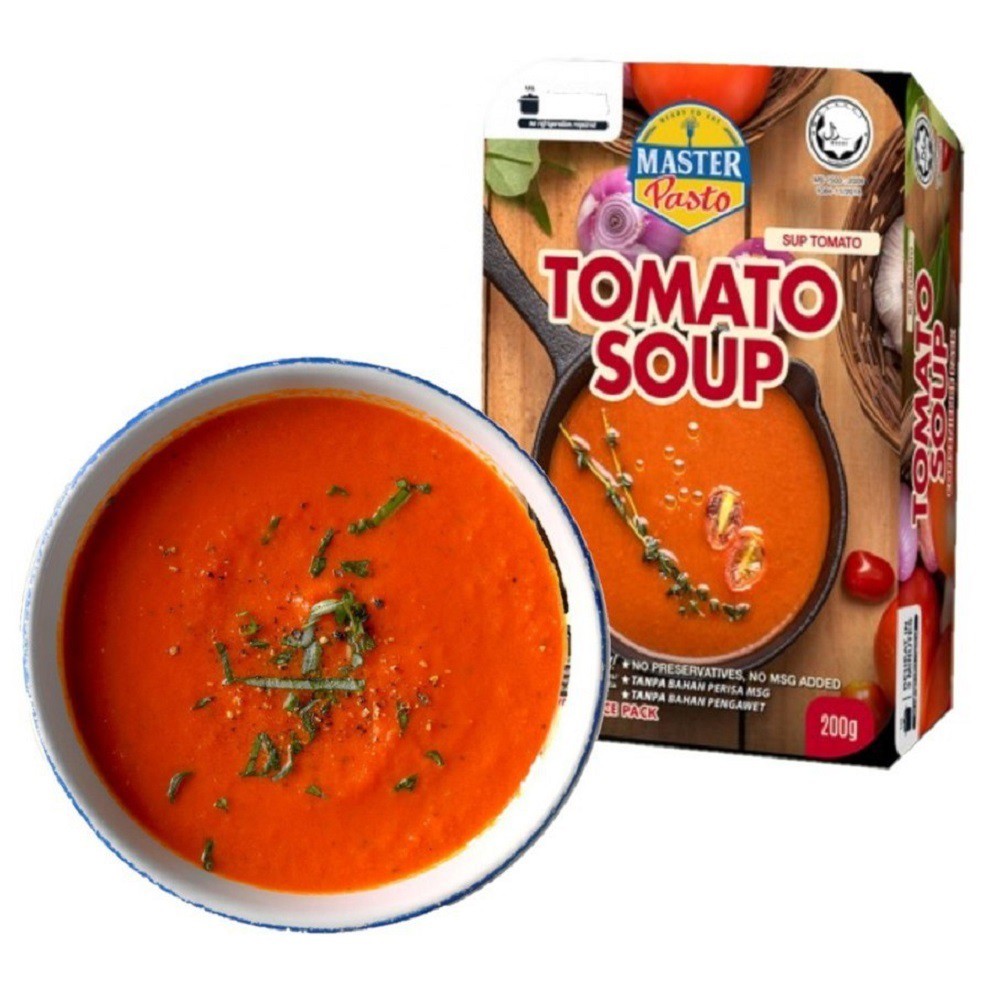 [HALAL] Master Pasto - Tomato Soup 3 Minutes Instant Convenience Pack ...