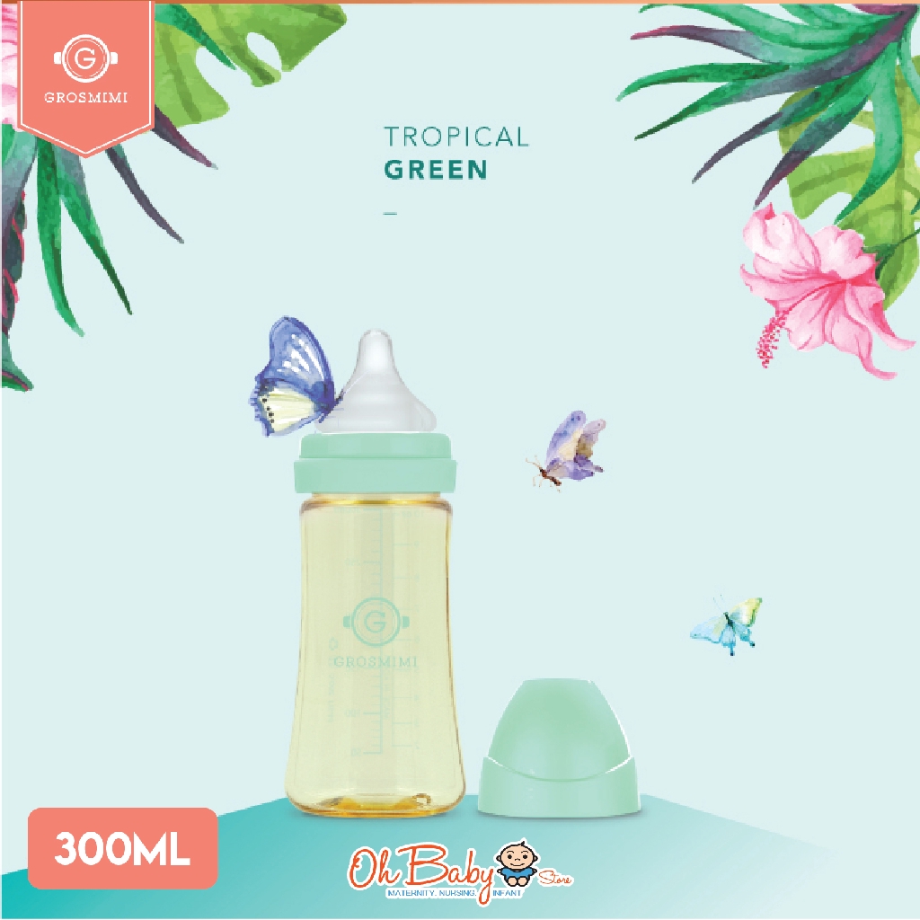 Grosmimi Feeding Baby Bottle PPSU (200ml/300ml) | Shopee Malaysia