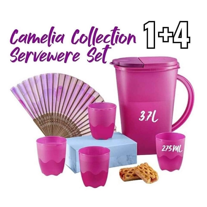 READYSTOK Camelia dining set (5pcs) | Shopee Malaysia