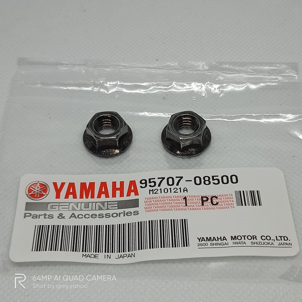 Yamaha Y125 RXZ Nut Ekzos Original Japan (95707-08500) | Shopee Malaysia