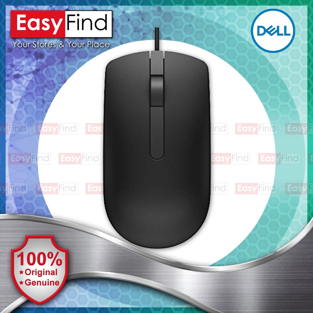 Dell Wired Optical Mouse MS116 | Shopee Malaysia