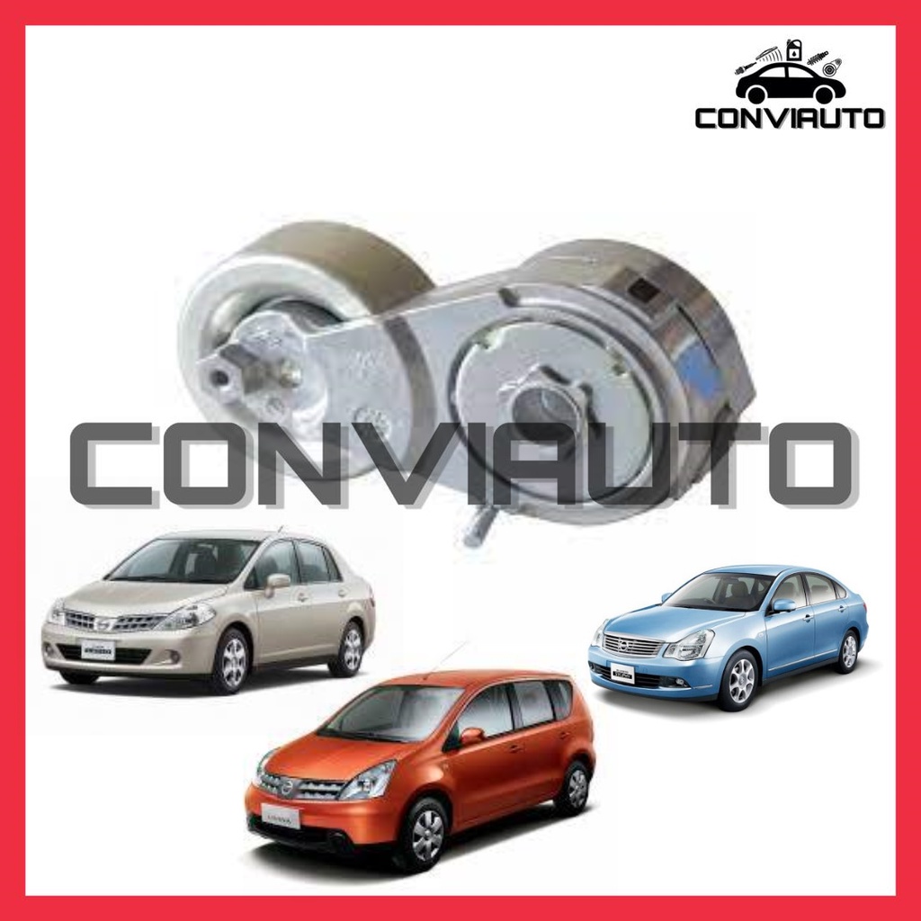 NISSAN SYLPHY 2.0 GRAND LIVINA 1.8 LATIO 1.8 FAN BELT TENSIONER ...