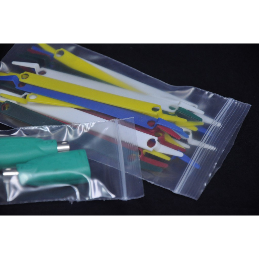 ( 20pcs )Zip Lock Plastic Bag Zipper Bag Zip Lock Travel Storage ...