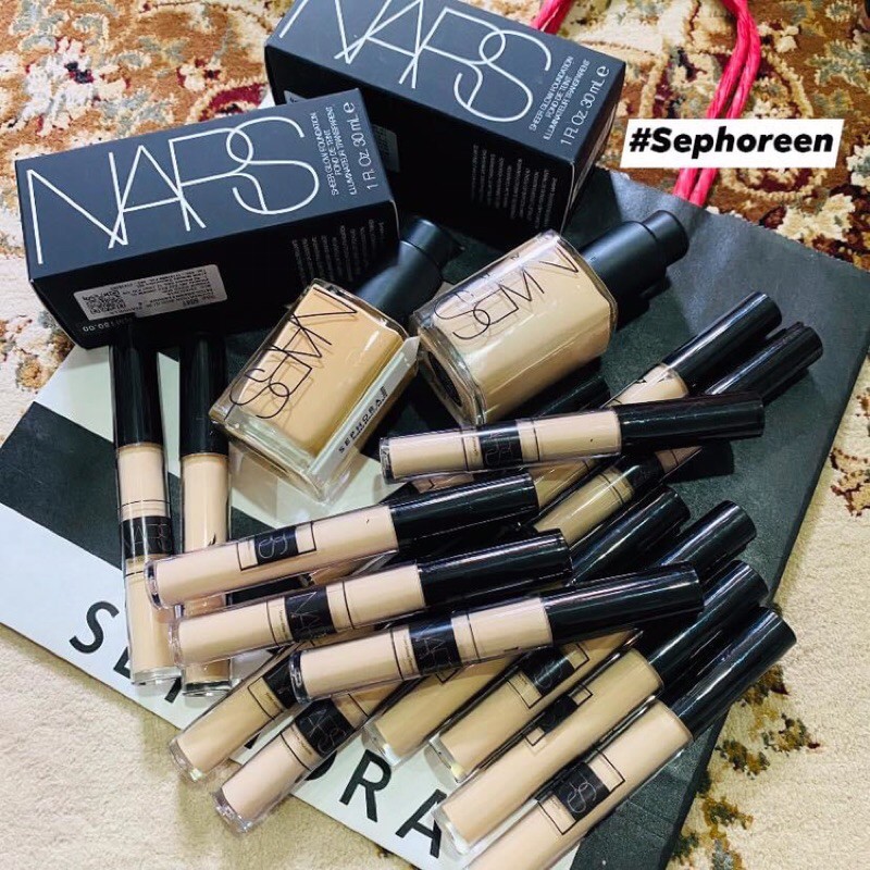 💯 Nars Sheer Glow Trial Pack | Shopee Malaysia