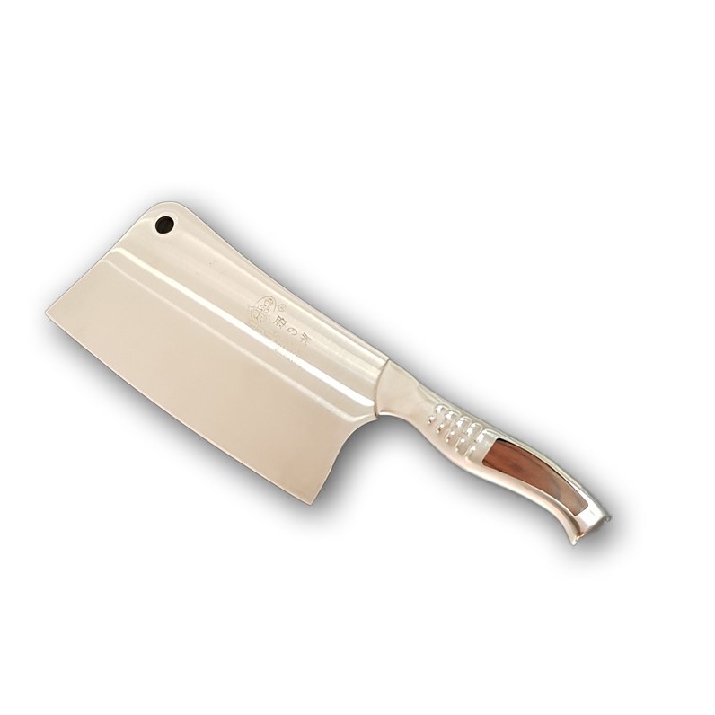 Cleaver Chopping Knife 7'' Stainless Steel Strong Cutting Bone Pisau ...