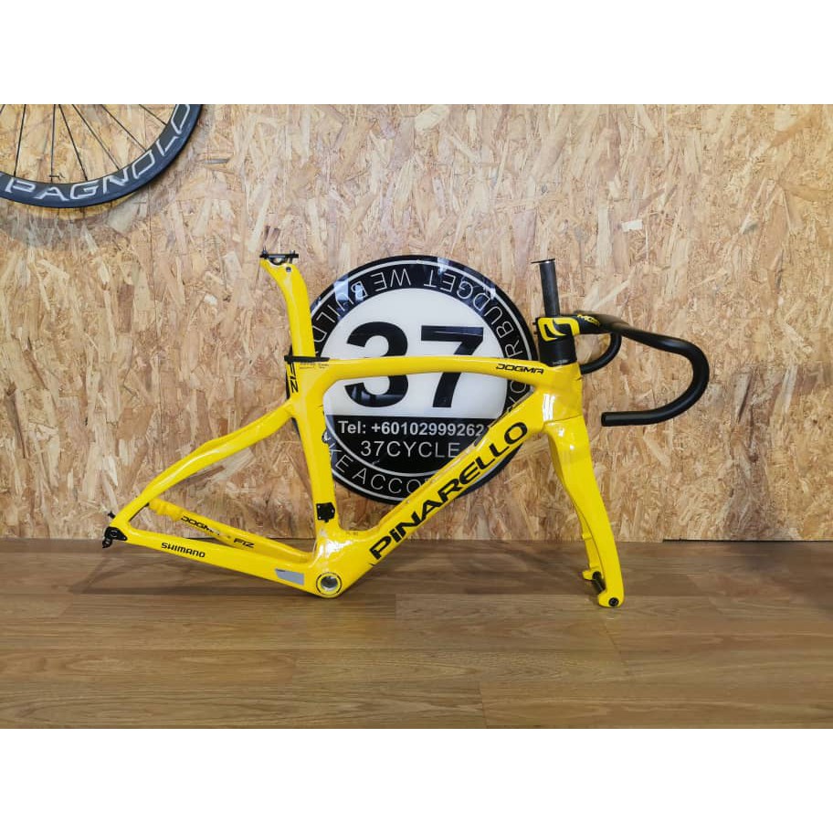 PINARELLO F12 DISC YELLOW FRAMESET TOUR DE FRANCE TAIWAN | Shopee Malaysia