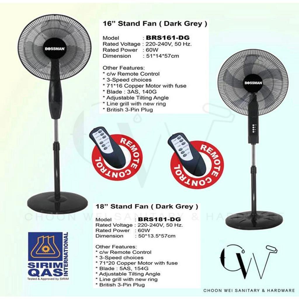 Stand Fan /5 Blade 3 Mode Stand Fan Floor Fan /Industrial Stand Fan ...