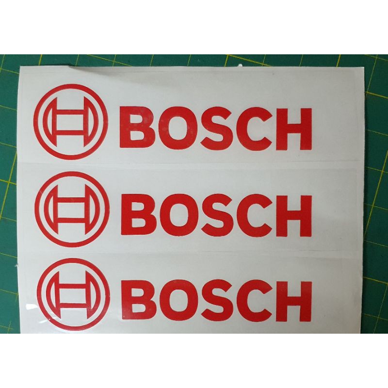 BOSCH STICKER,STICKER KERETA,STICKER MOTO,STICKER | Shopee Malaysia