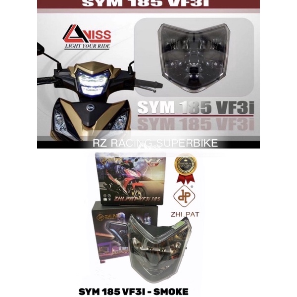 SYM VF3I LED HEAD LAMP VISS ZHIPAT DESIGN SYM 185 VF3I SYM185 VF3I ...