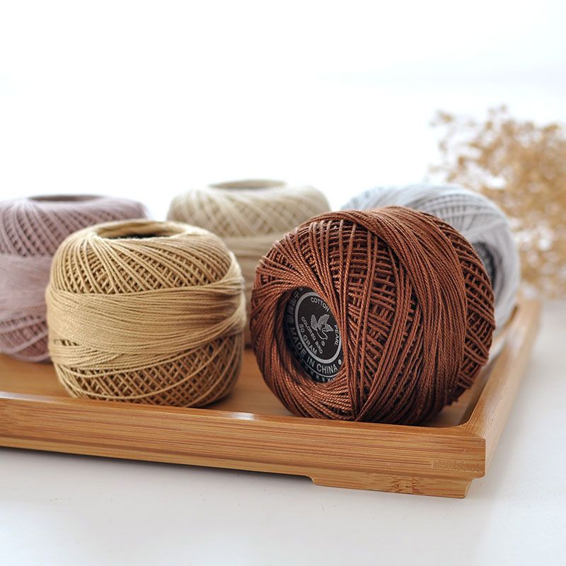 🇲🇾READY STOCK🇲🇾No. 3 lace thread doll cotton thread crochet thread ...