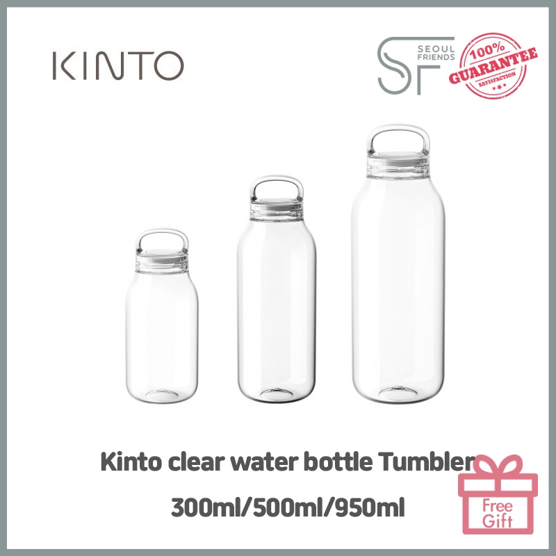 [Kinto] clear water bottle Tumbler 300ml/500ml/950ml | Shopee Malaysia