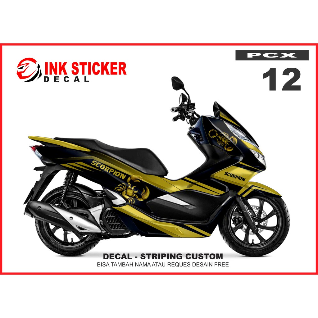 Pcx full Body Decal Sticker Design 012 | Shopee Malaysia