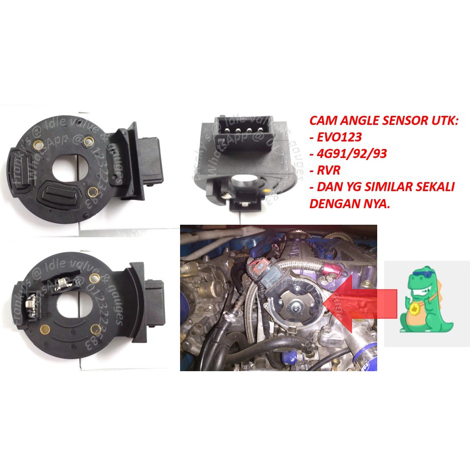 Mitsubishi/Proton DOHC Ignition Crank/Cam Angle Sensor Inner Component ...