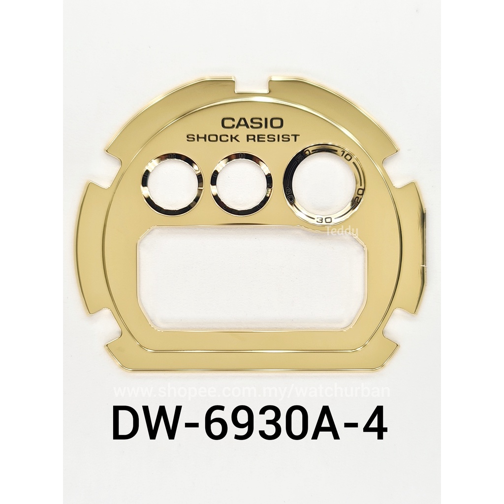 CASIO G-SHOCK DIAL FACEPLATE DW6900 DW6600 FACE PLATE 100% ORIGINAL DW ...