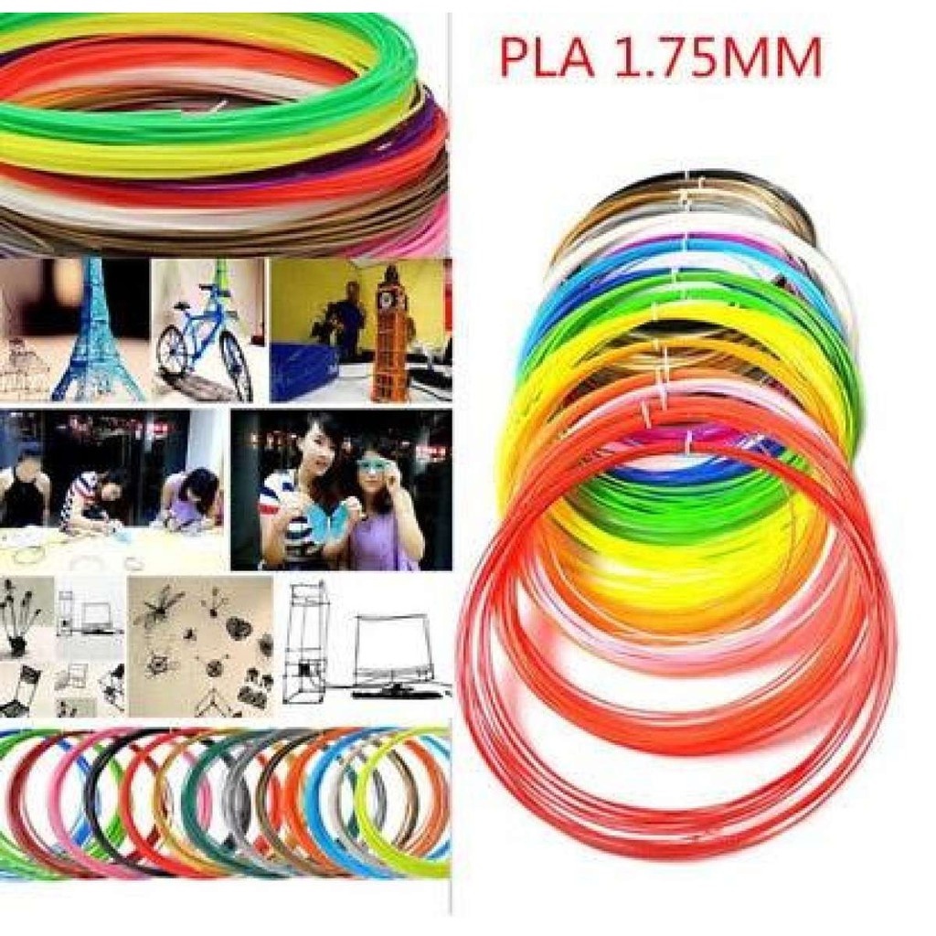3D Pen Refill Filament 3D Printing PLA 10M 10 Meters 3D Pen Filament ...