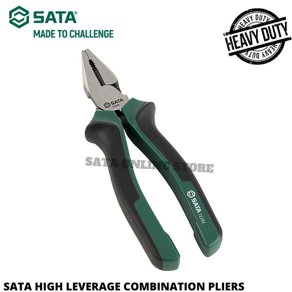 SATA HIGH LEVERAGE COMBINATION PLIERS / 6'' / 7'' / 8'' / SATA HEAVY ...