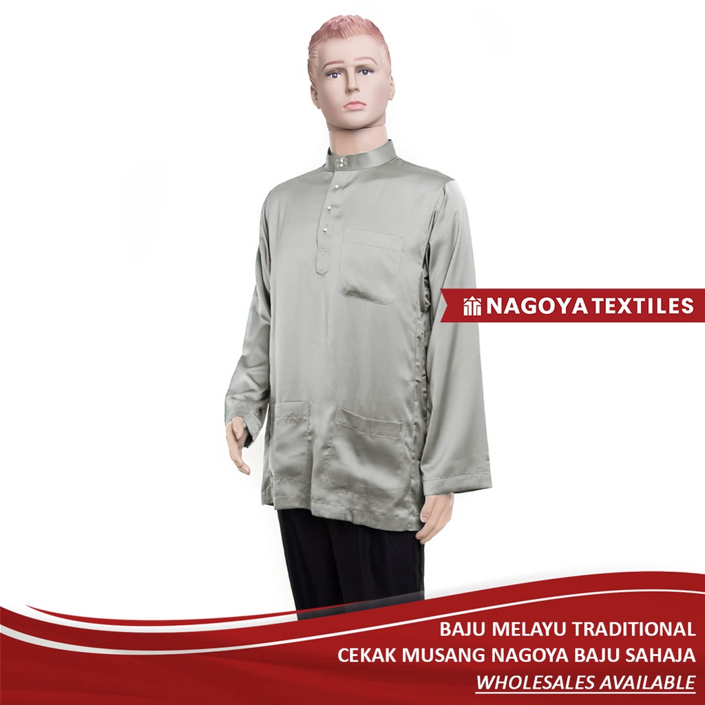 BAJU MELAYU TRADISIONAL CEKAK MUSANG BERPESAK BAJU SAHAJA (CMP ...